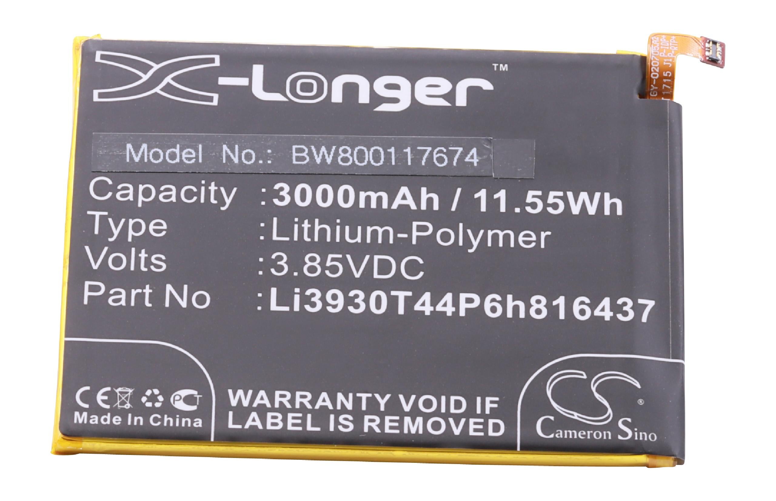 Vhbw Batterie compatible avec Vodafone Smart V8, VFD 710, VFone 6 ...