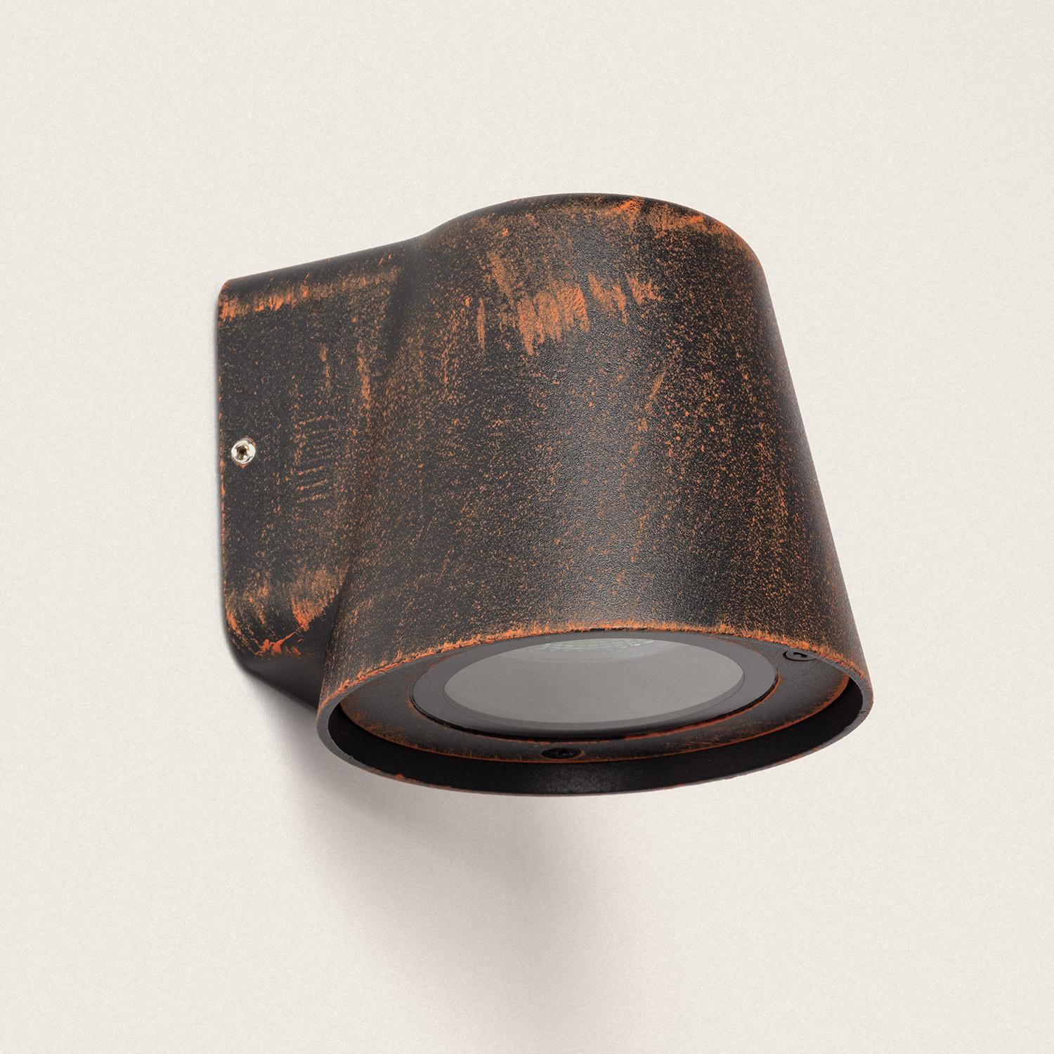 Applique Murale Extérieure Aluminium Darjan Wengé | Leroy Merlin