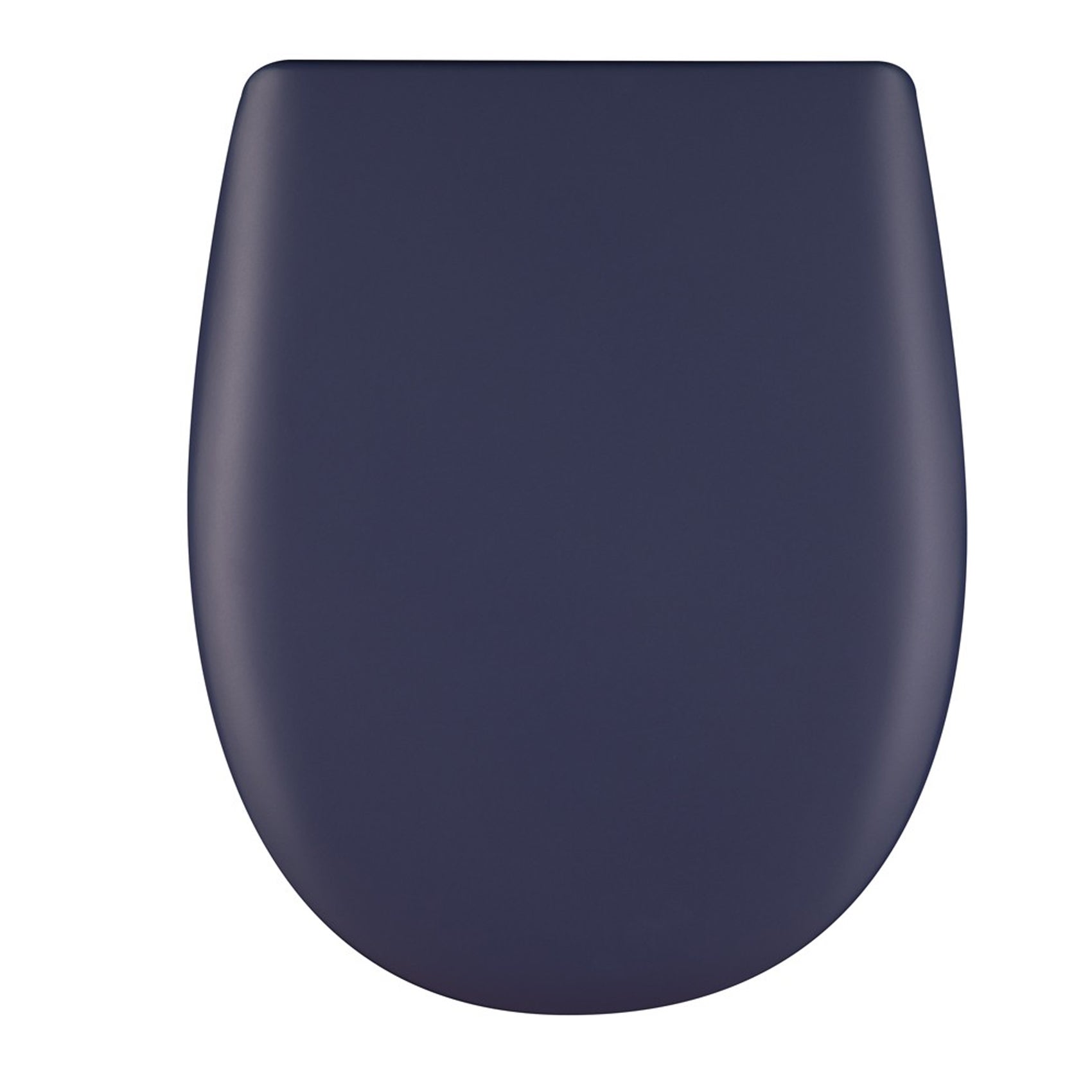 Abattant easy clip avec descente assistée uni - Bleu Marine - 36x46.5 ...