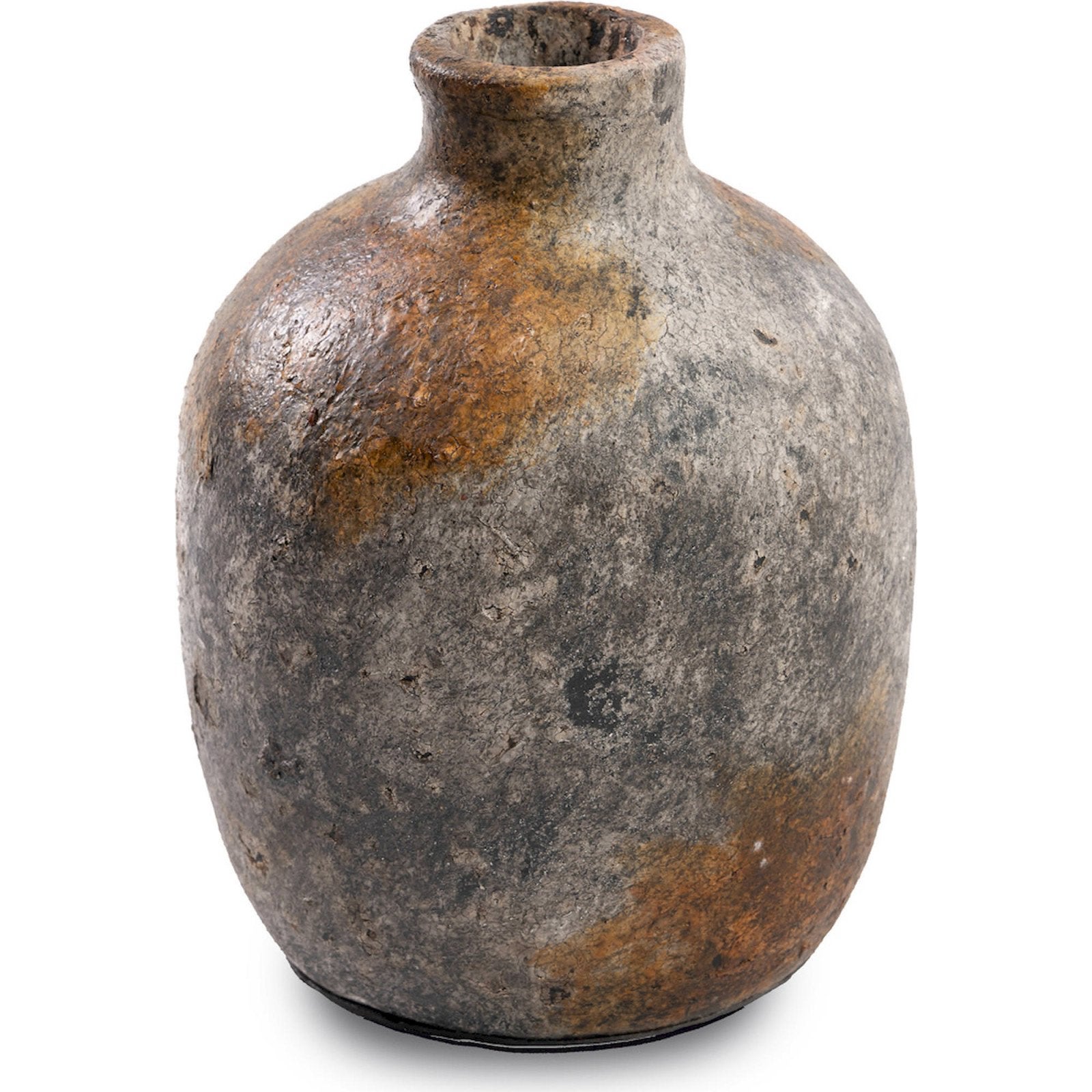 Vase Classy 13 x 13 x 19 cm Vase gris ancien | Leroy Merlin