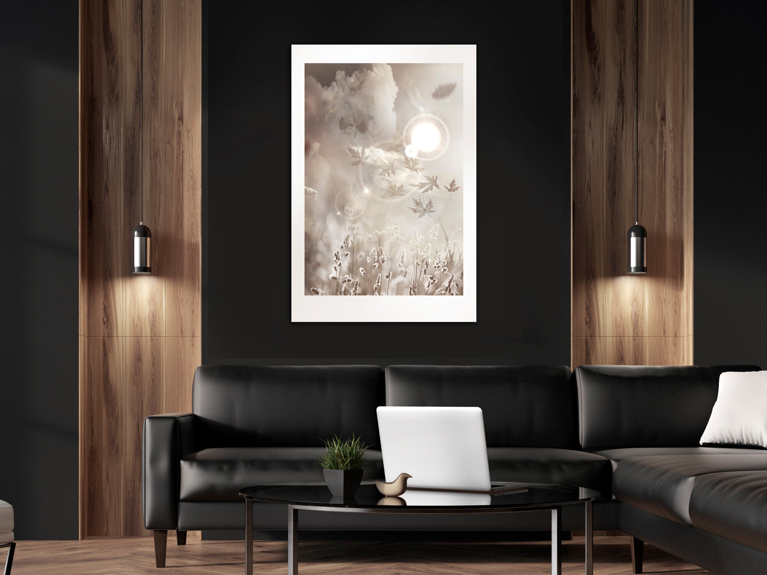 Tableau - Flare (1 Part) Vertical [60x90] | Leroy Merlin