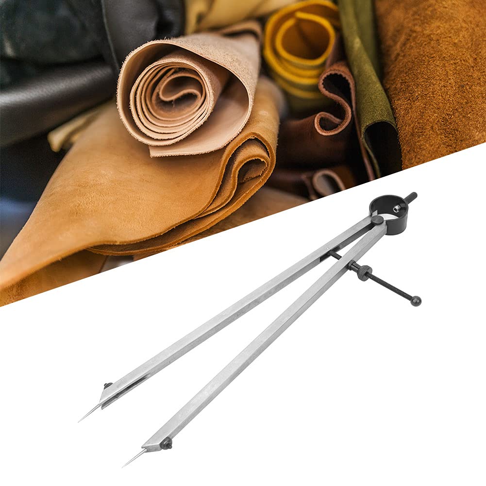 Compas d'espacement à double aiguille en acier au carbone, outil de ...