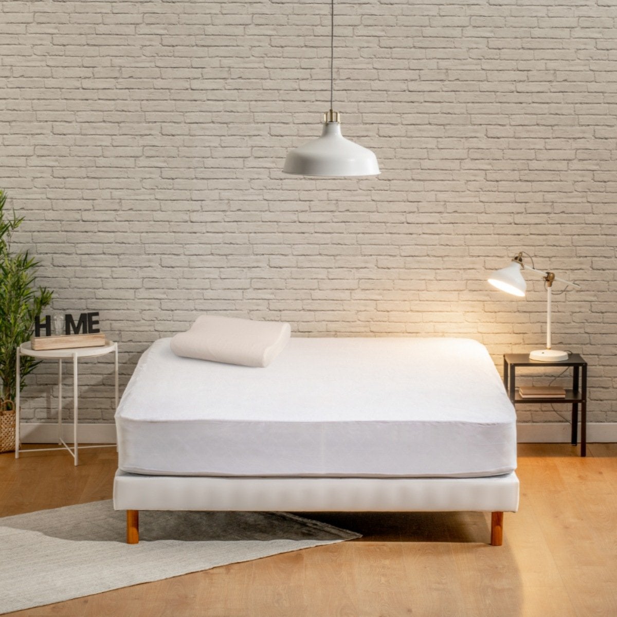 Protège-matelas Imperméable et respirant - 140x190cm | Leroy Merlin