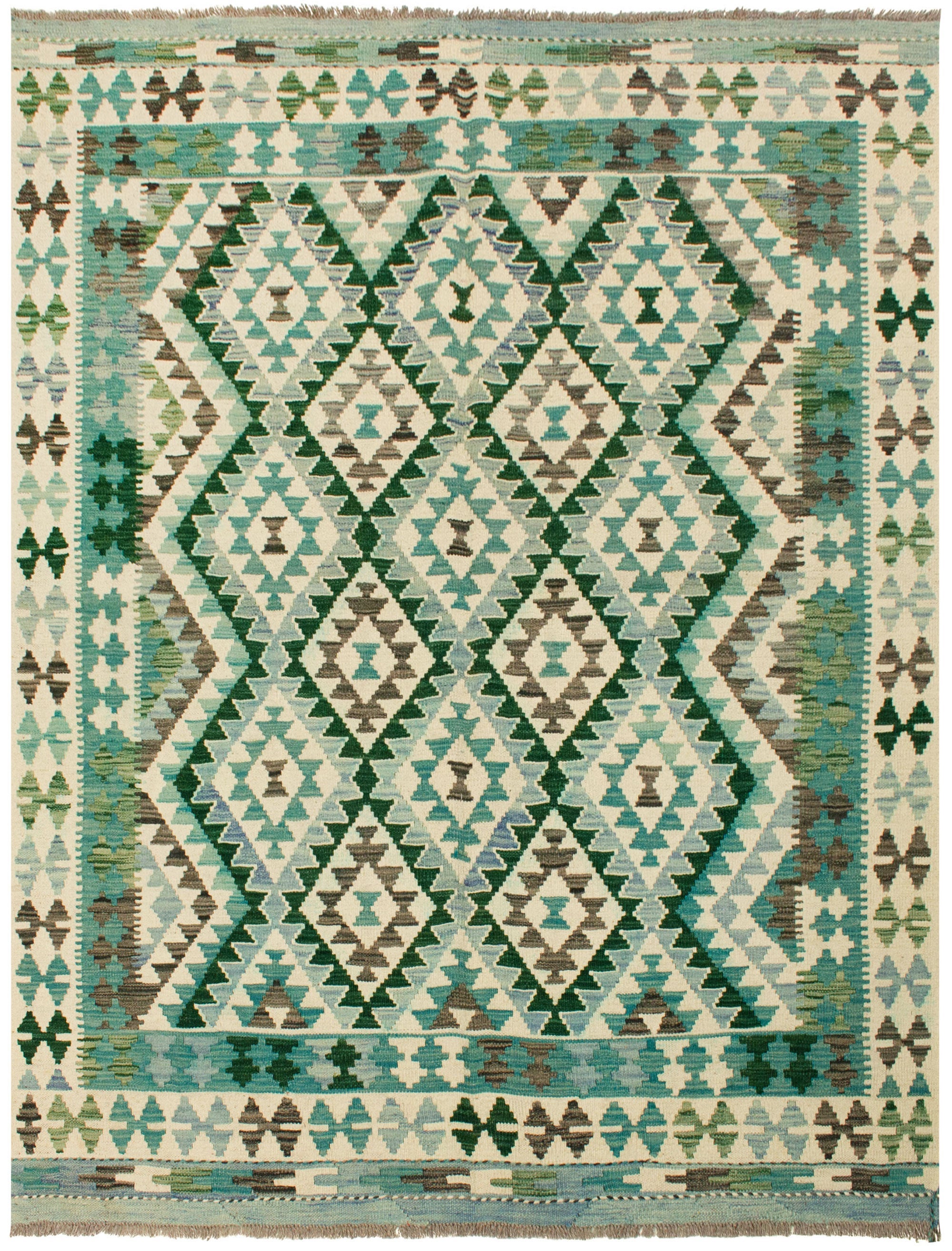 Kilim afghan | 200 x 154 cm | Leroy Merlin