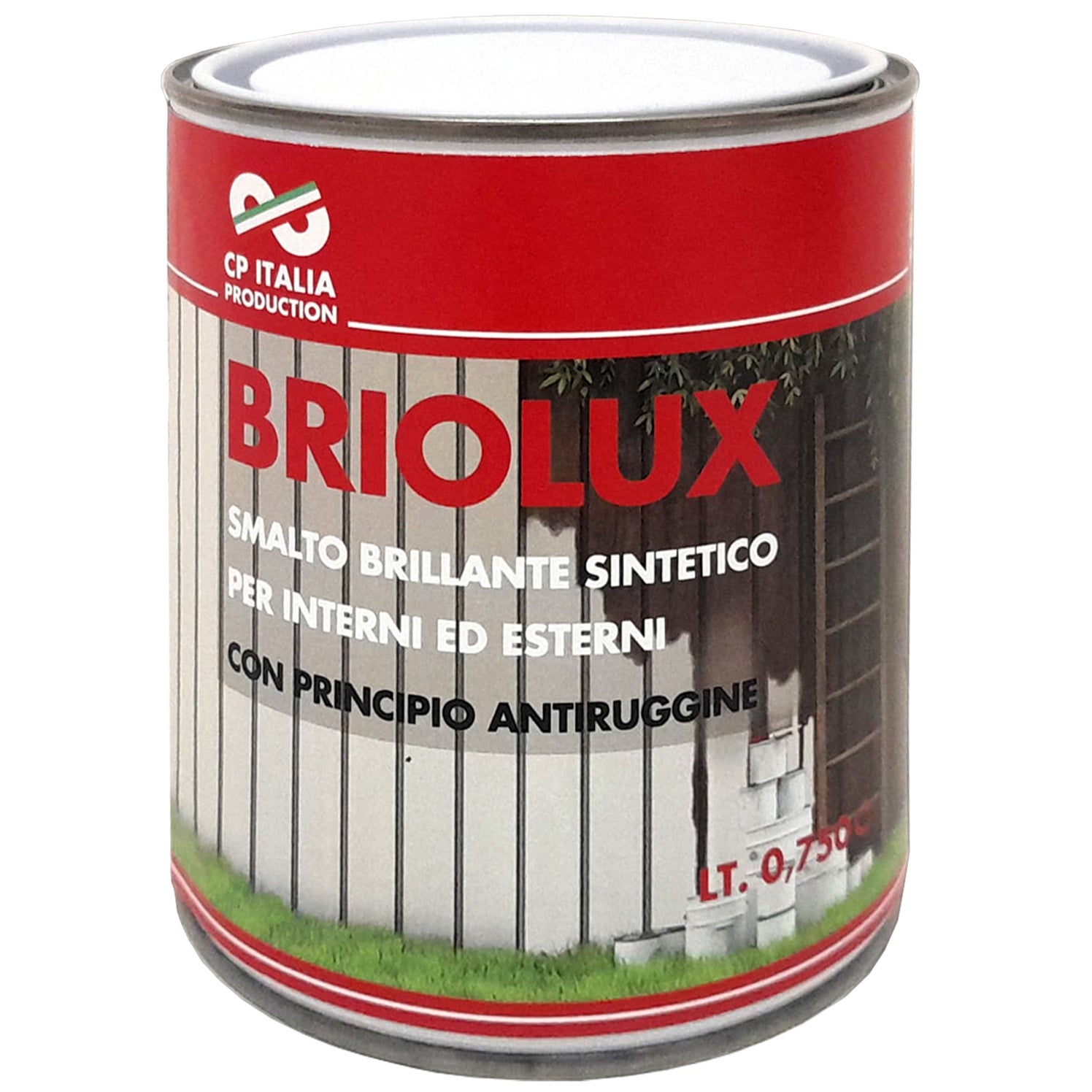 Set di 6 Smalti BRIOLUX 0,750 L Colore Avana 565 | Leroy Merlin