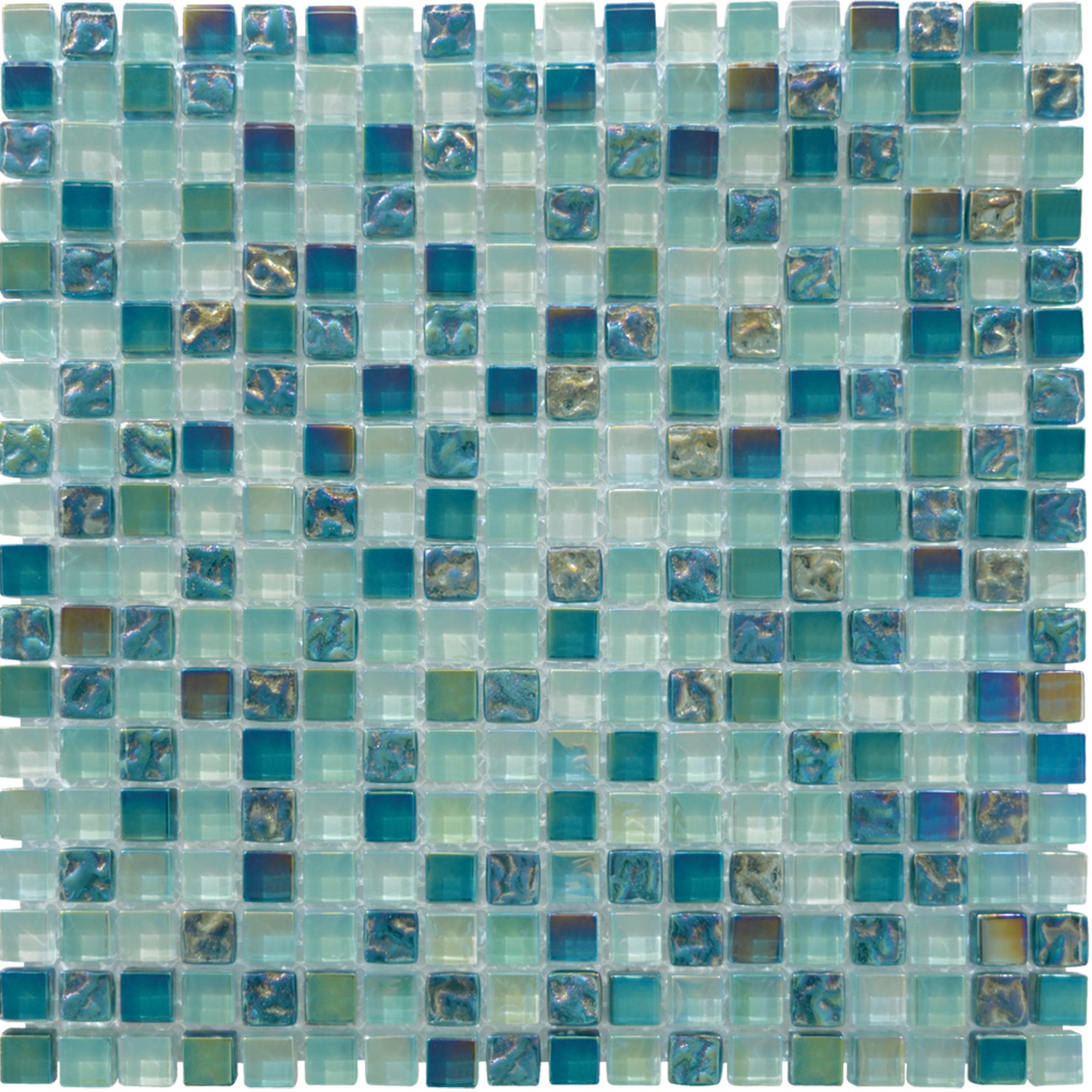 MOSAIQUE LES ANTIQUES NACRE VERT 1 PLAQUE 30 x 30 CM CASA LINEA | Leroy ...