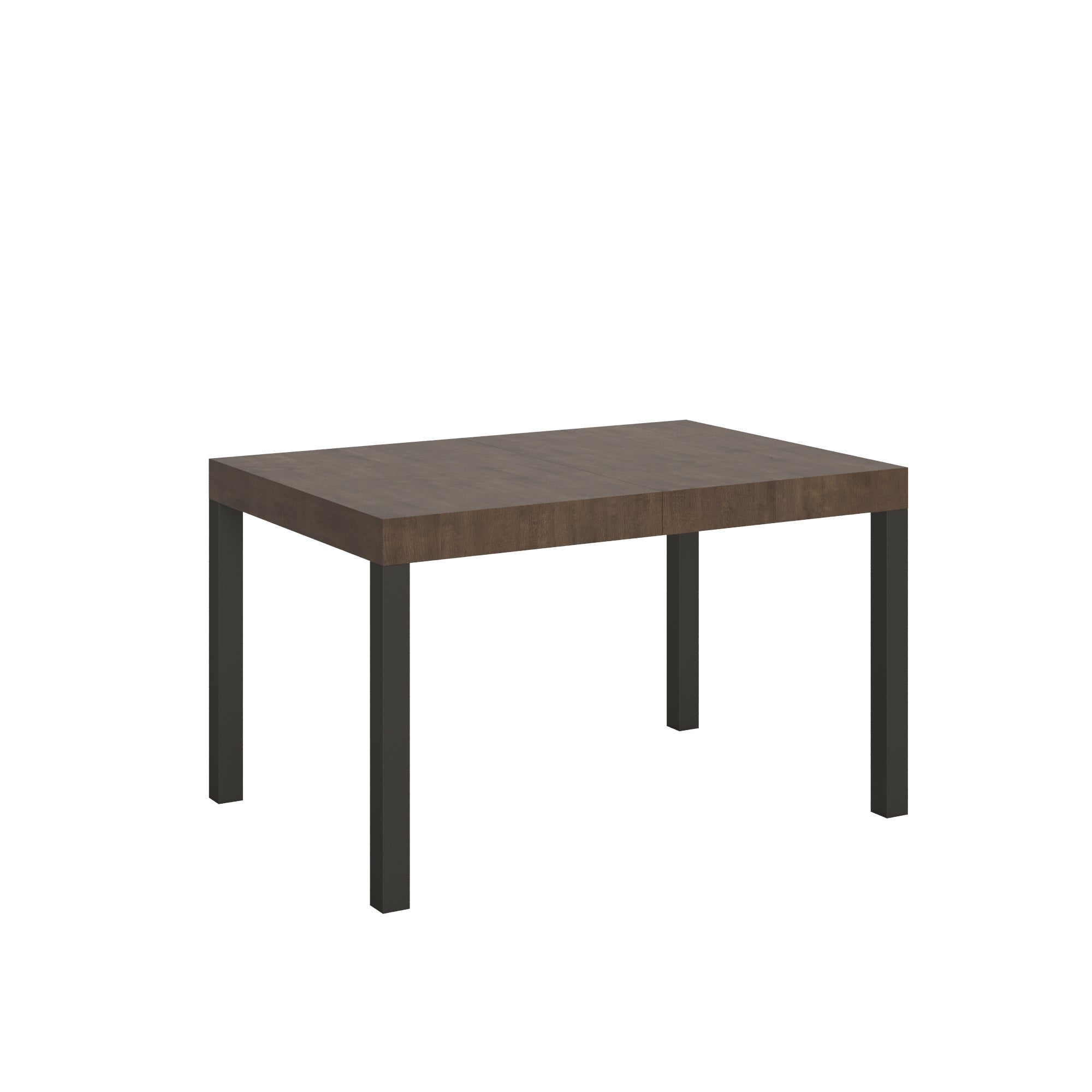Table extensible 90X120/224 cm Everyday Noyer Structure Anthracite ...