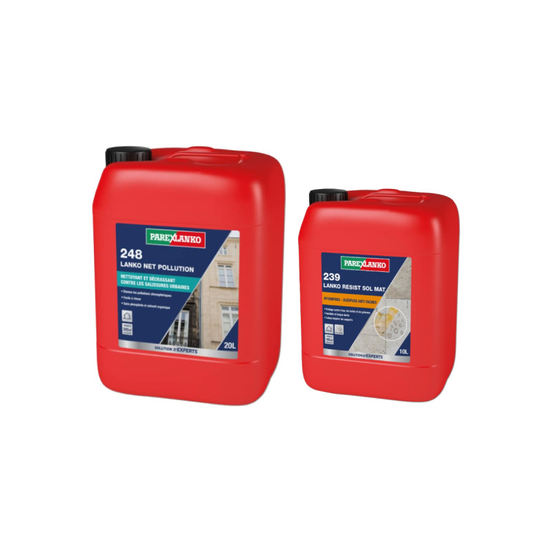 Pack PAREXLANKO - Nettoyant liquide 248 - 20L - Protection anti-tâches ...