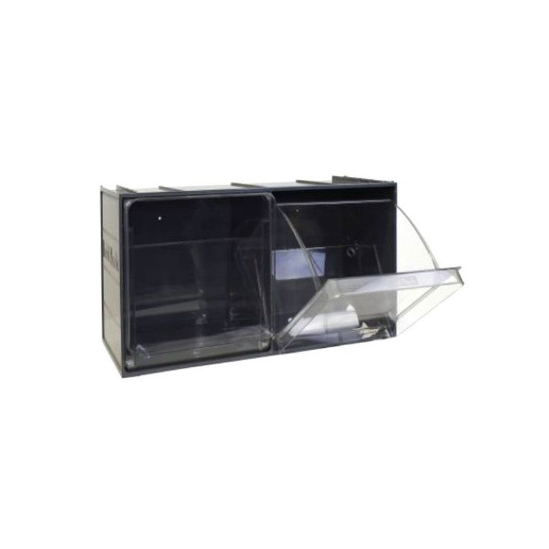 Commode Crystal Box C 2 tiroirs 600X240 H 300 Mobilpl | Leroy Merlin