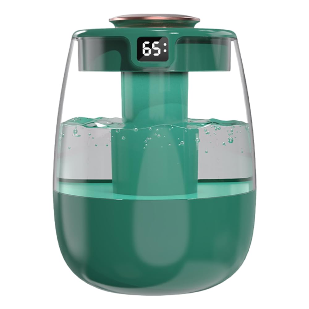 Humidificador de doble pulverización, silencioso, USB, 1.2 L, con ...