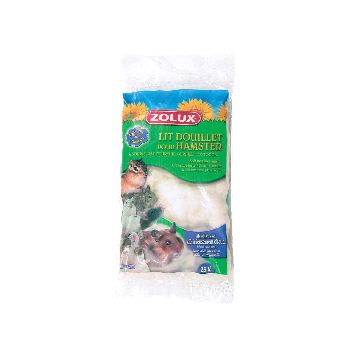 Lit douillet pour rongeur 25 gr (Lot de 10) Zolux | Leroy Merlin