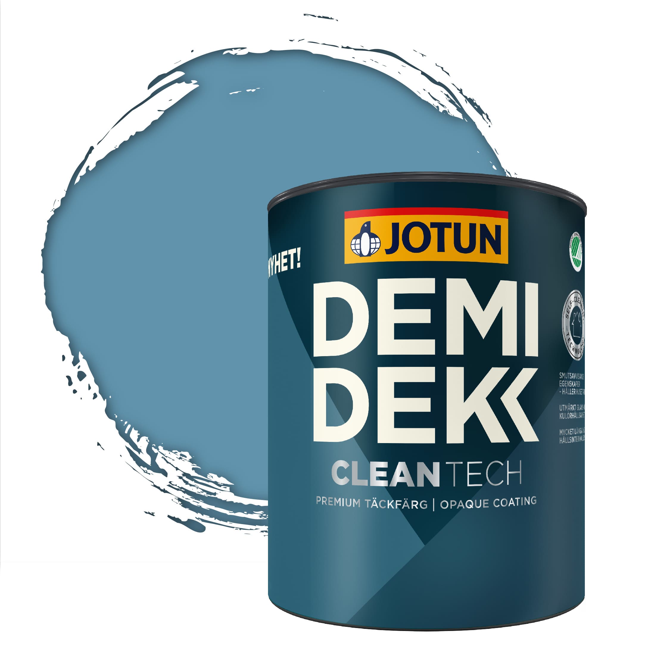 JOTUN - Peinture Bois, Lasure Opaque pour Extérieur Satinée - DEMI DEKK ...