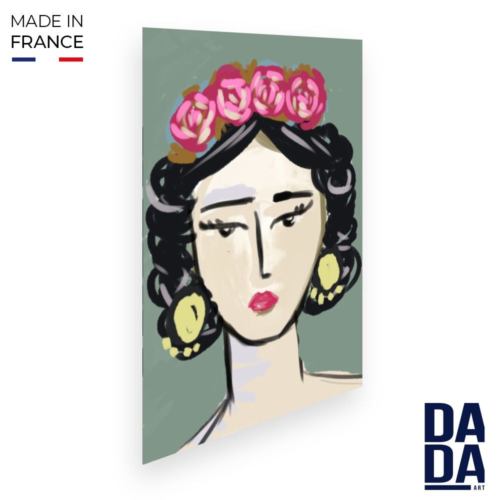 Affiche Élégance florale / 40x50cm / Fabriqué en France / DADA ART ...