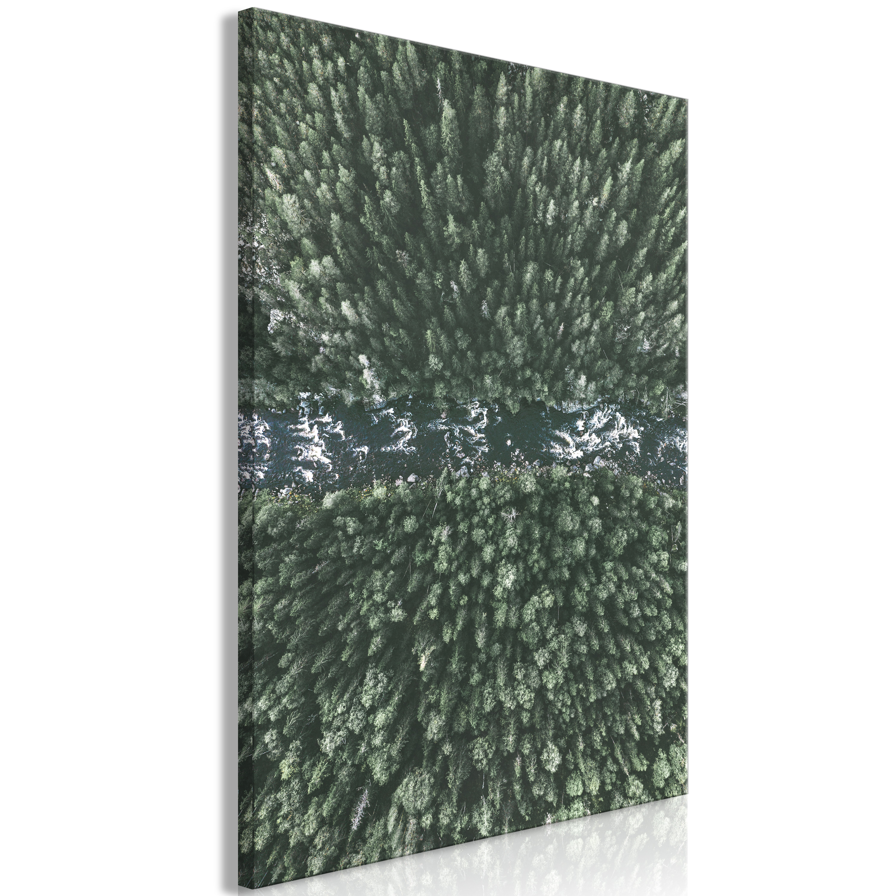 Tableau - Forest River (1 Part) Vertical [40x60] | Leroy Merlin