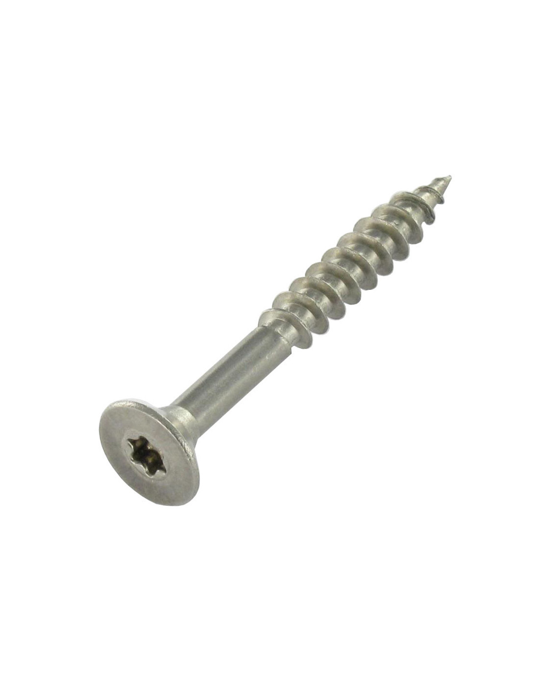 VBA Vis bois agglo Inox A2 Tête fraisée TF 4X35 Filetée sur 30 TORX T20 ...