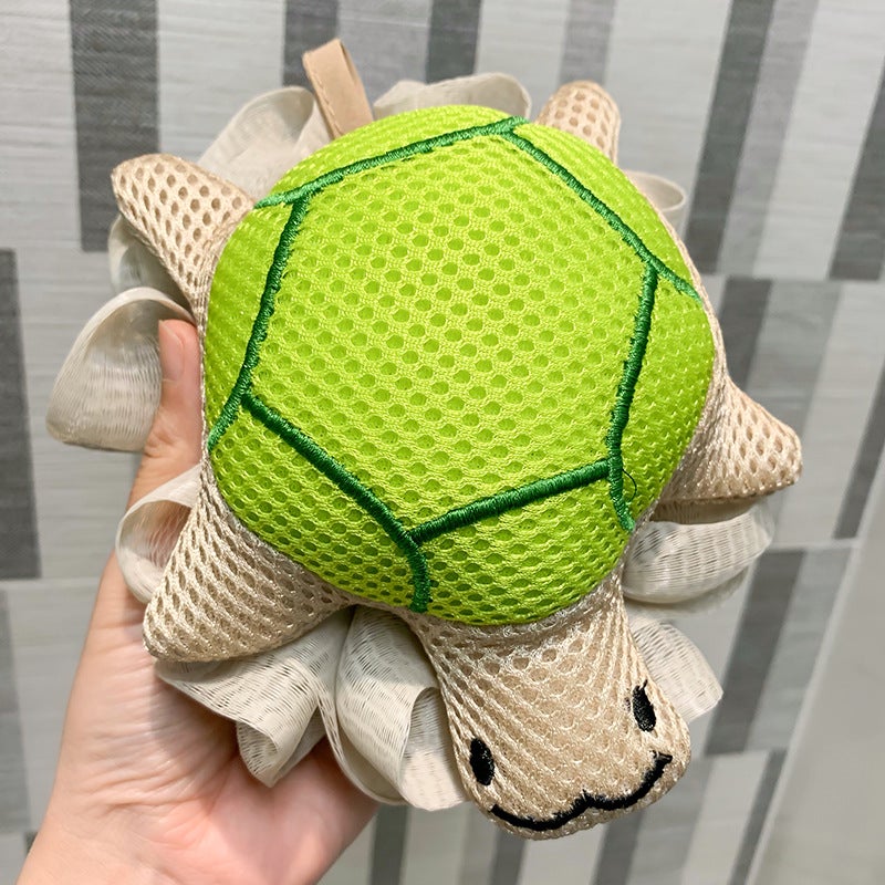 Éponge de bain exfoliante pour enfants avec un joli motif animalier ...