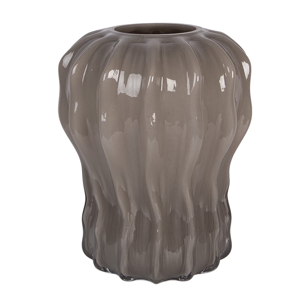 Clayre & Eef Vase Ø 19x25 cm Gris | Leroy Merlin