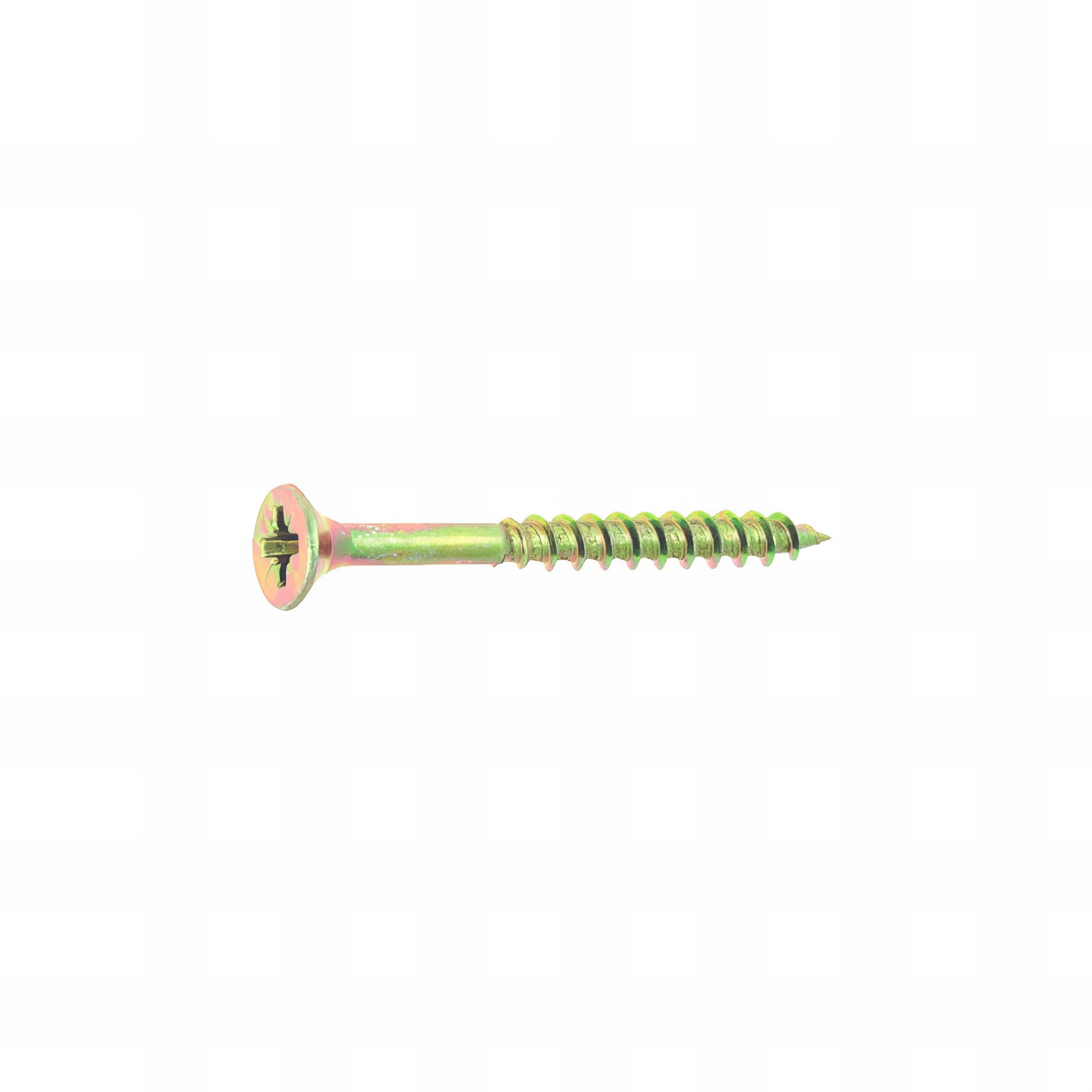 250 vis agglo tête fraisée pozidriv acier bichromatées (jaune/or) 80 mm ...