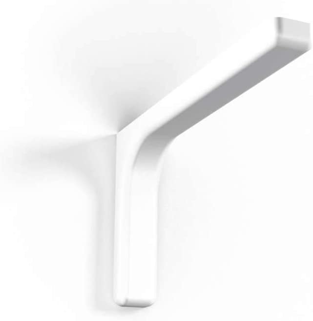 Lot de 2 supports en acier zingué chromé avec couvercle plastifié pour ...