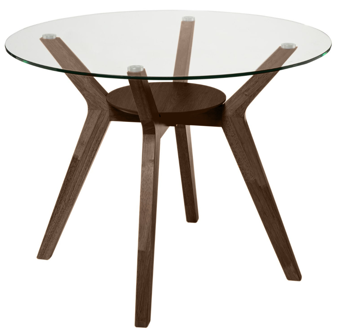 Table ronde Sarena en chêne ou noyer – Alliance parfaite de charme et ...