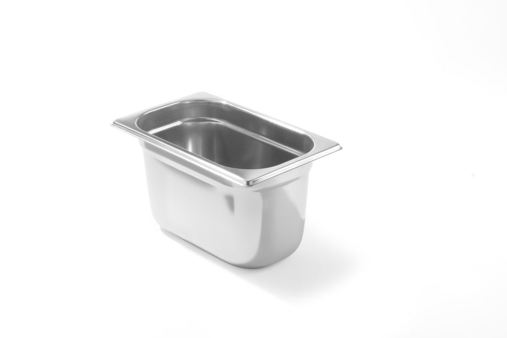 Bac GN 1/4 Profi Line - Hendi - Gris - l16.2- L26.5- P15- h0- Inox ...