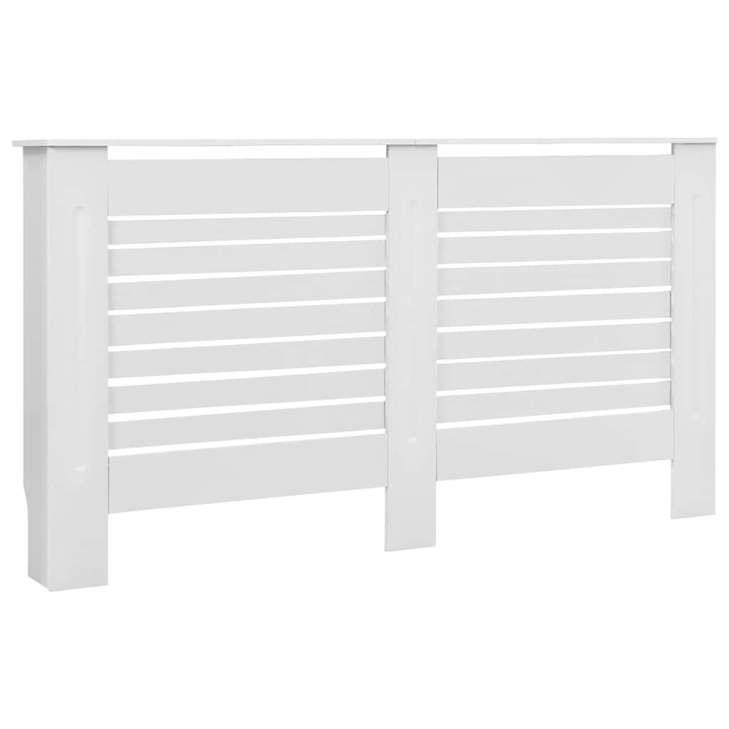 Cache radiateur MDF blanc 152x19x81,5 cm - COMFORTXL | Leroy Merlin