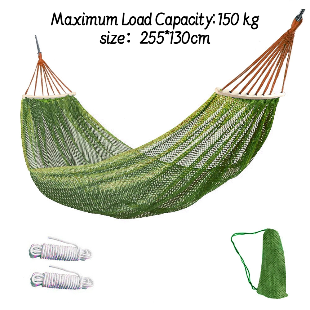 Hamaca de camping para niños (255 × 130 cm) — Transpirable y suave ...