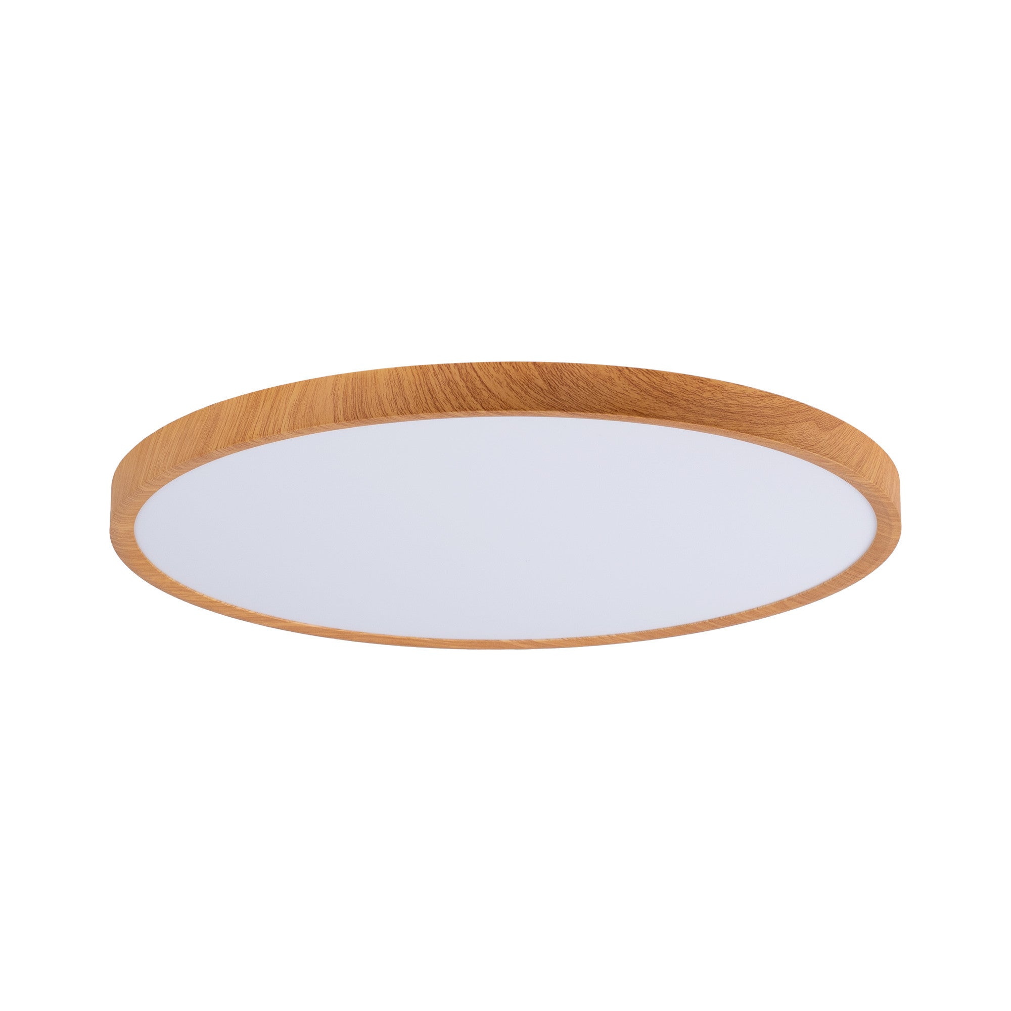 Plafón LED techo circular CCT 40W - IP40 - Madera | Leroy Merlin