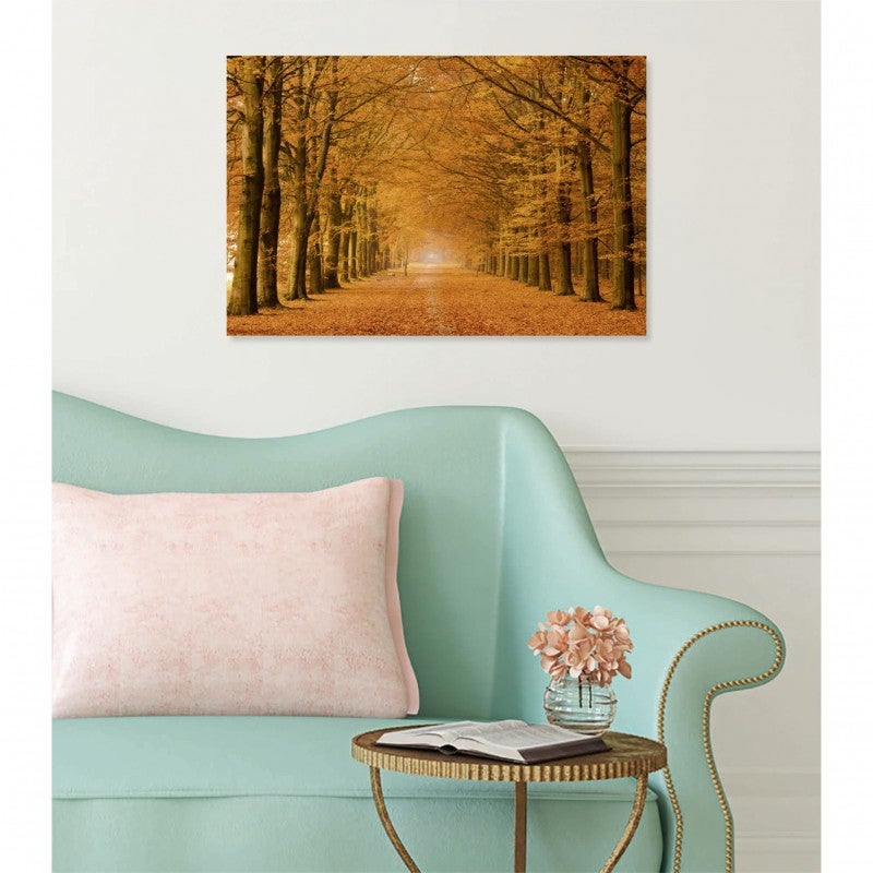 Tableau toile XXL en kit Allee Cavaliere 60 x 40 cm - Toile textile ...