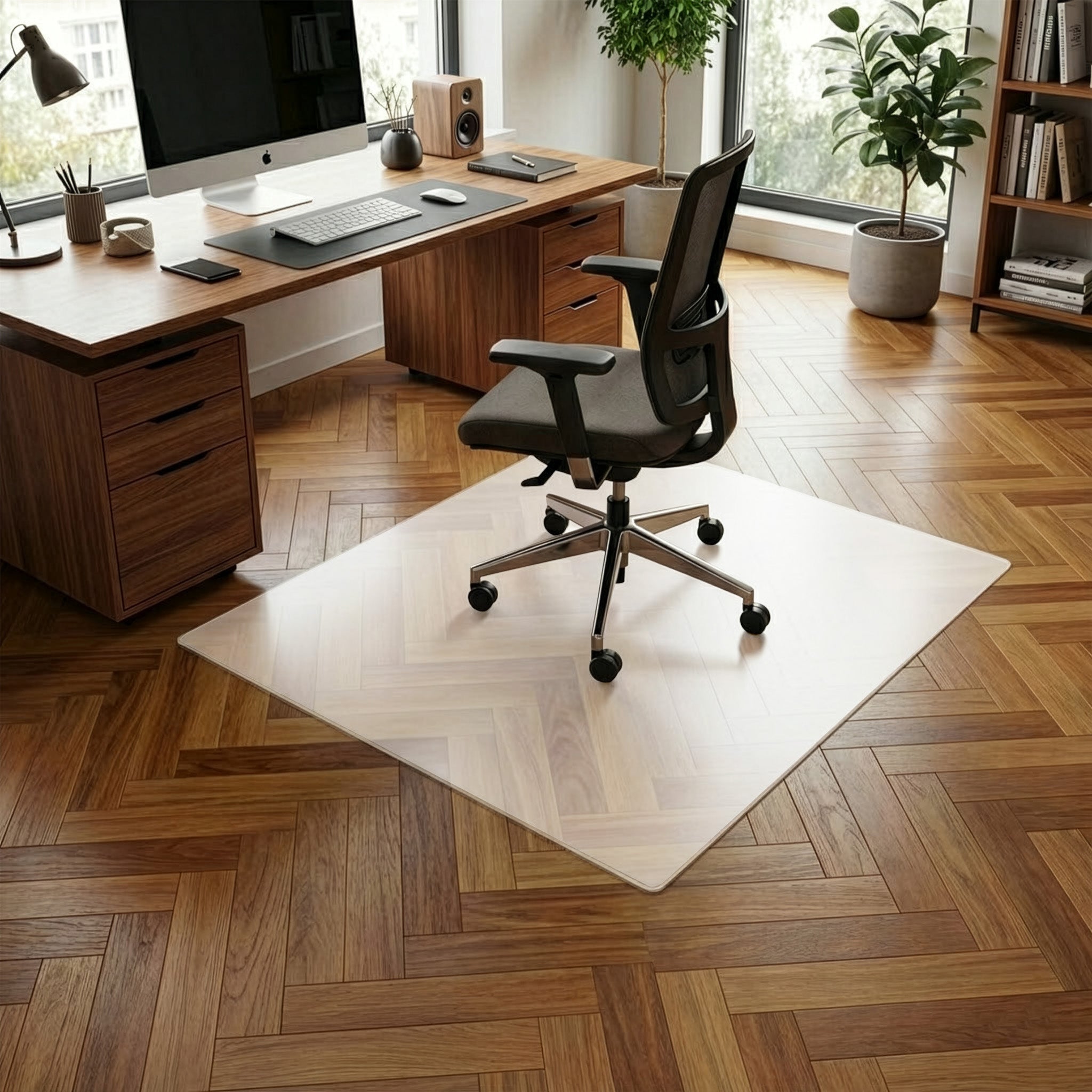 Alfombra Neo Milky Blanco 100x100 cm - Protección versátil | Leroy Merlin