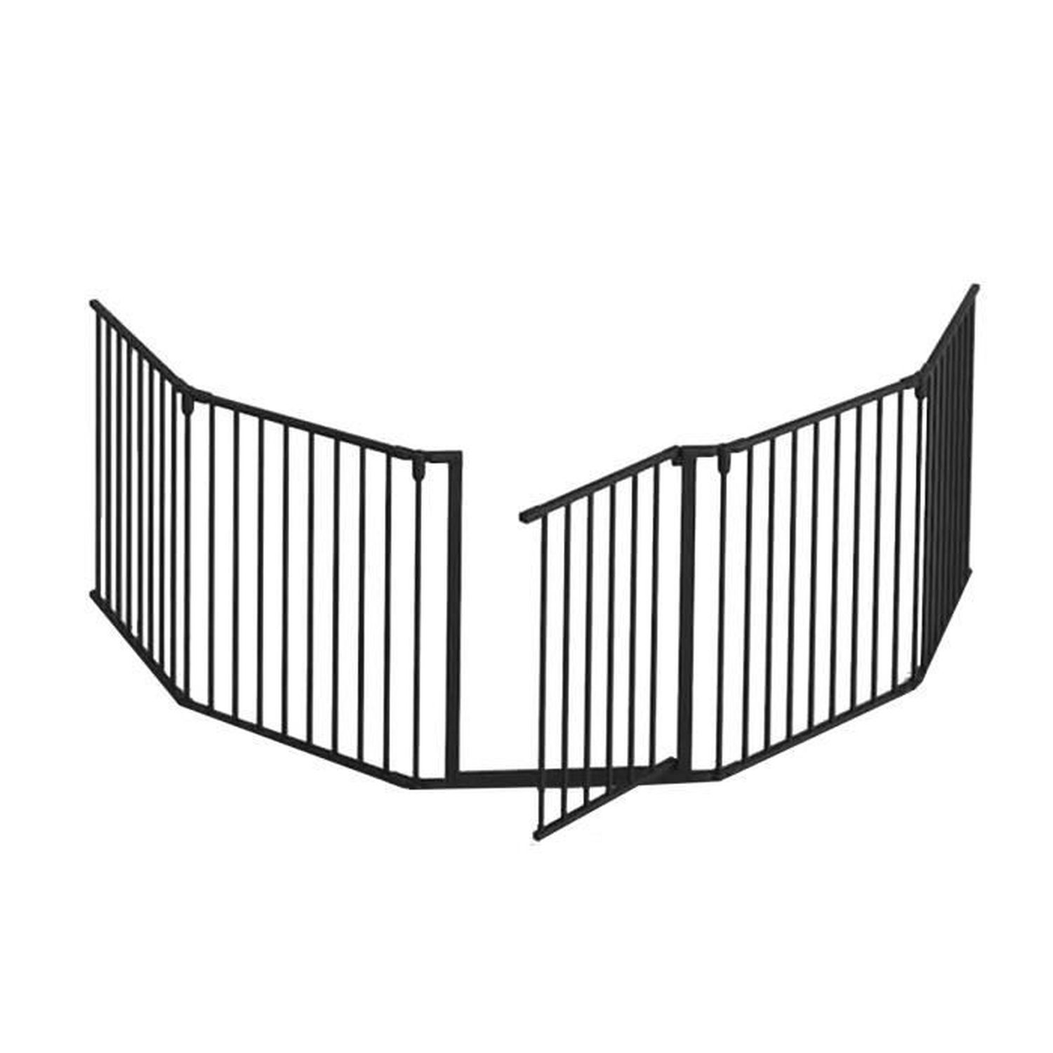 Barrière Pare feu pliable avec portillon – protection feu cheminée et ...