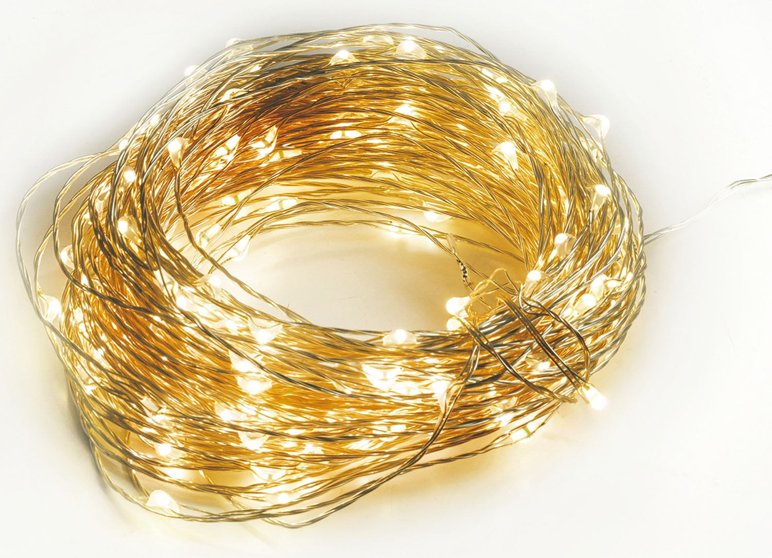 Cadena de luces micro led de alambre de cobre para exteriores - Modelo ...