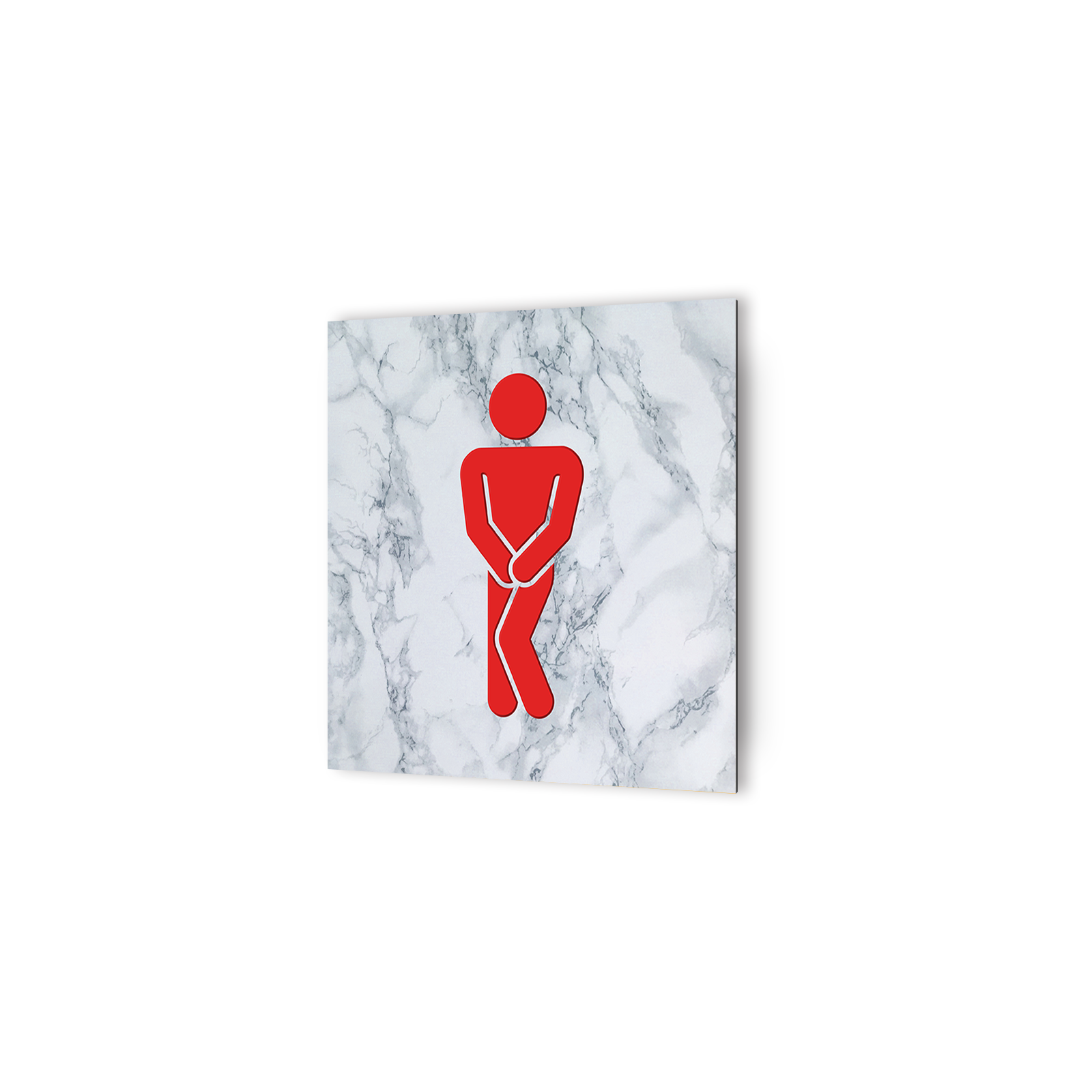 Panneau pictogramme de signalisation · Toilettes Hommes Humoristique ...
