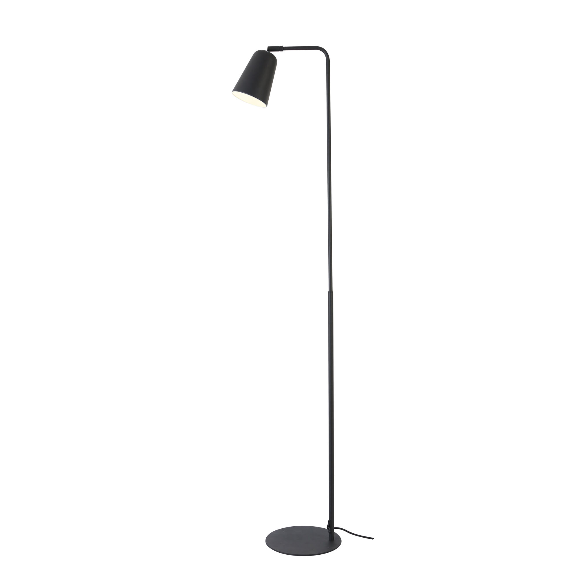 Light & Living Lampadaire Kiara - Noir - 34x23x148cm | Leroy Merlin