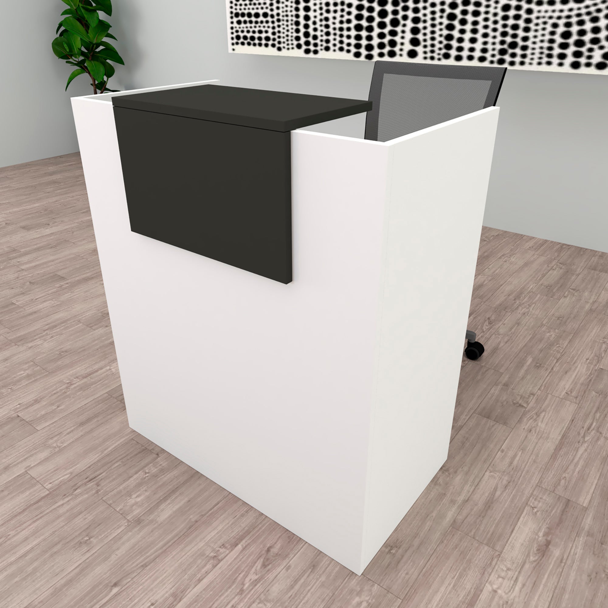 Henor Mostrador Oja. 80x50x107 cm . Con mesa interior. Ideal para ...