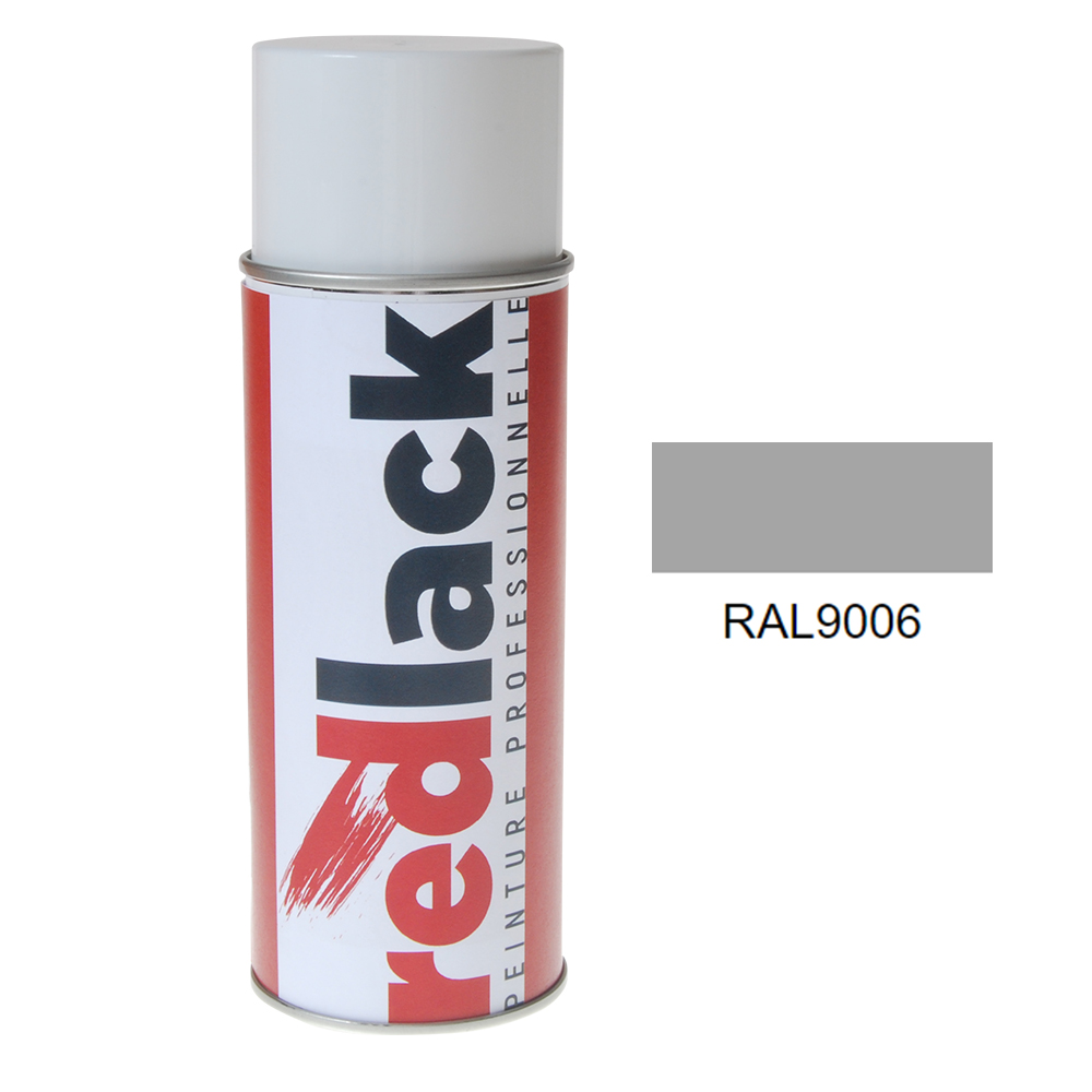 Pintura en spray Blanco aluminio RAL 9006 Multisoporte brillo Redlack ...