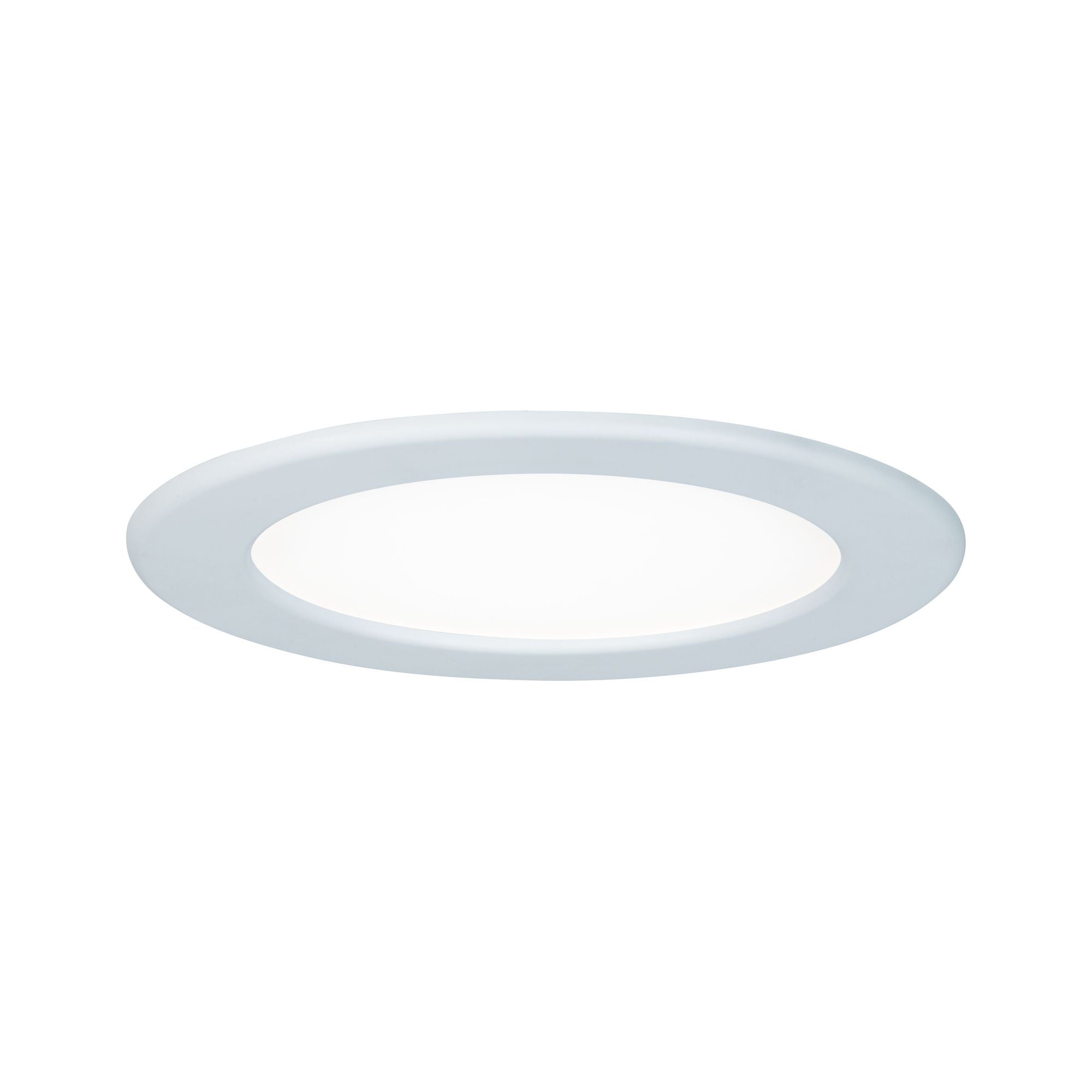 Panneau encastré LED IP44 rond 170mm 12W 850lm 4000K Blanc | Leroy Merlin
