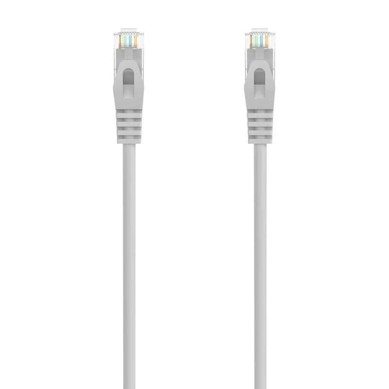 C ble r seau rj45 awg24 utp aisens a145-0553 cat.6a lszh 30cm gris | Leroy Merlin