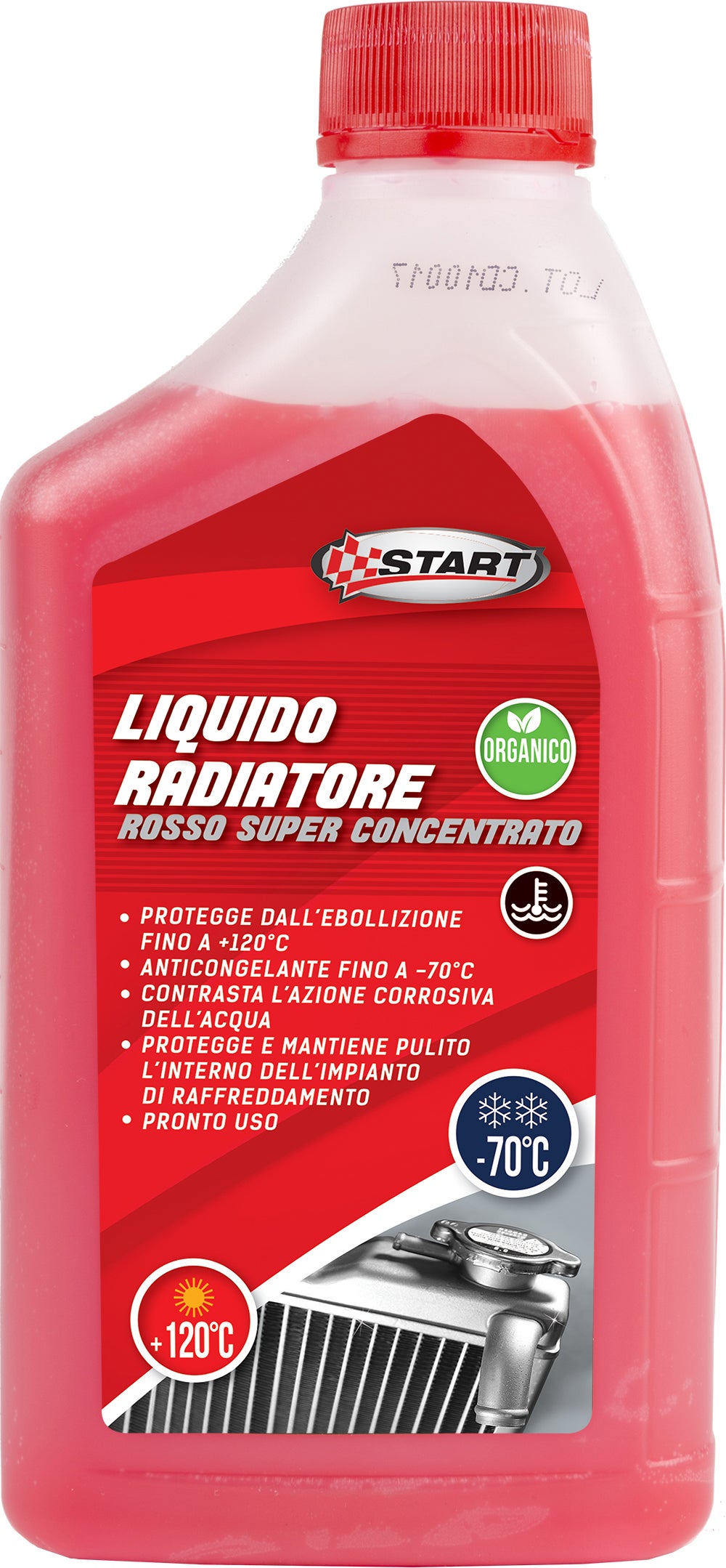 Liquido radiatore rosso -70Â°C 1L per motori monoblocco in alluminio ...