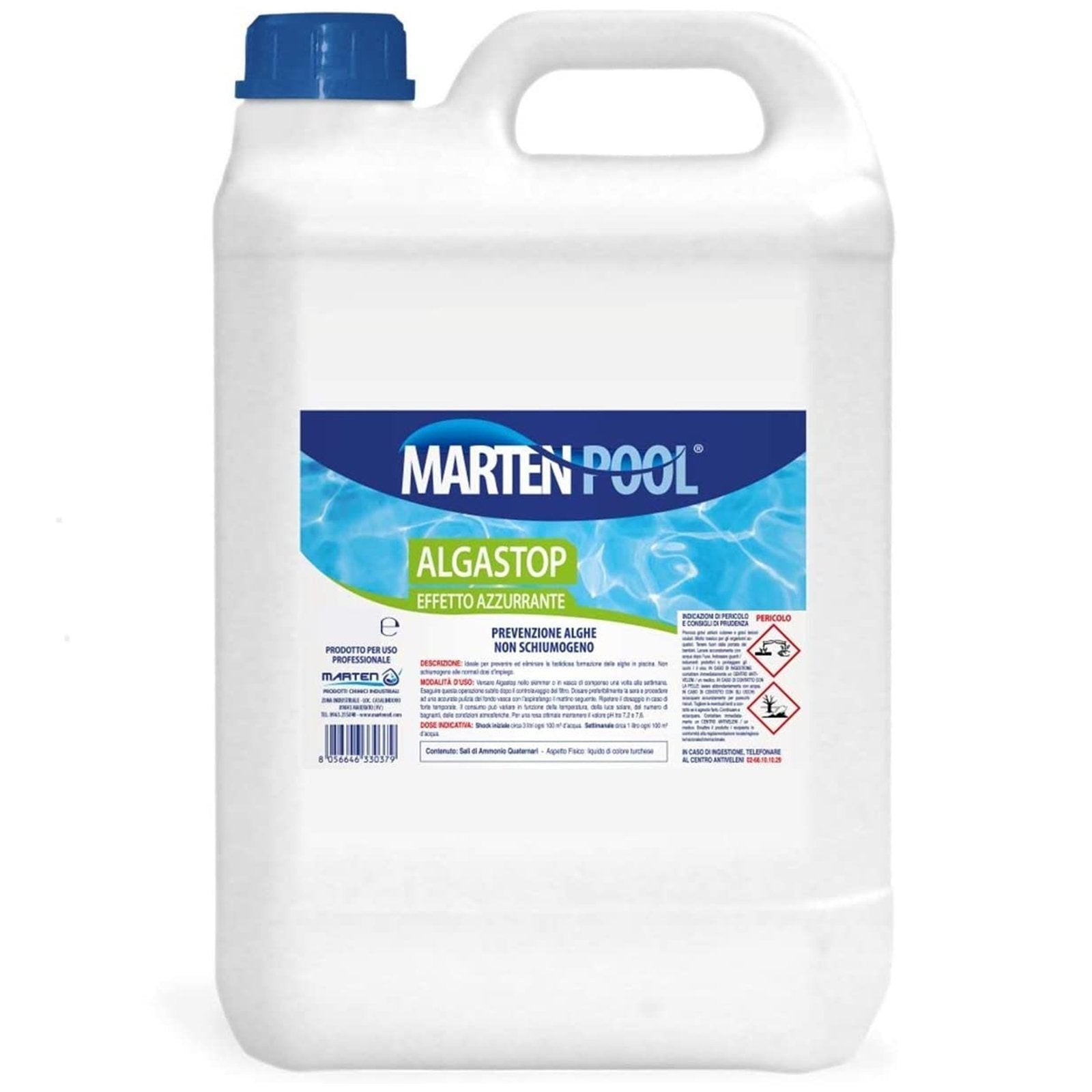 Anti-algues pour le nettoyage de la piscine 5 Litres | Leroy Merlin