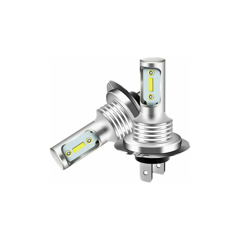 2x H7 Phare Led 6000k Super Blanc 80w Kit Phare | Leroy Merlin