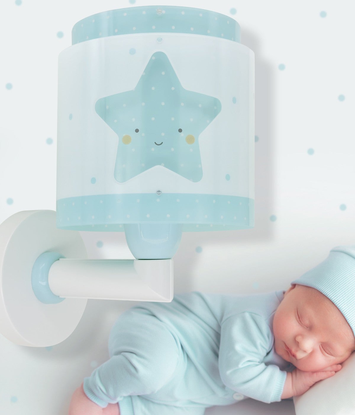 Applique murale pour enfant Baby Dreams Etoile bleu | Leroy Merlin