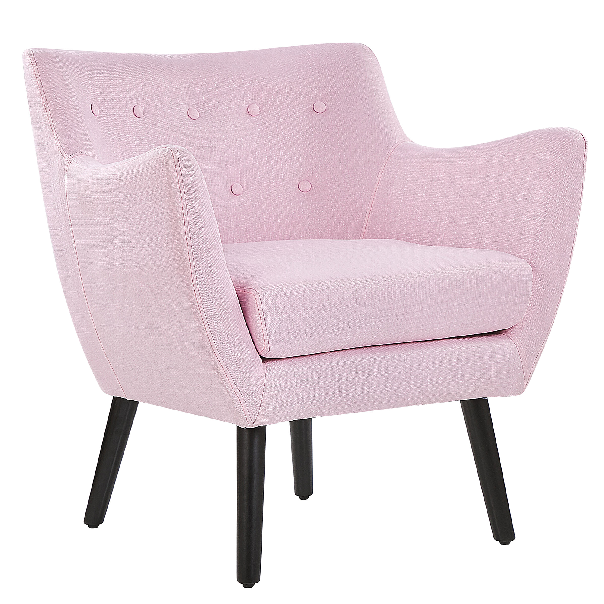 Fauteuil DRAMMEN Tissu Rose | Leroy Merlin