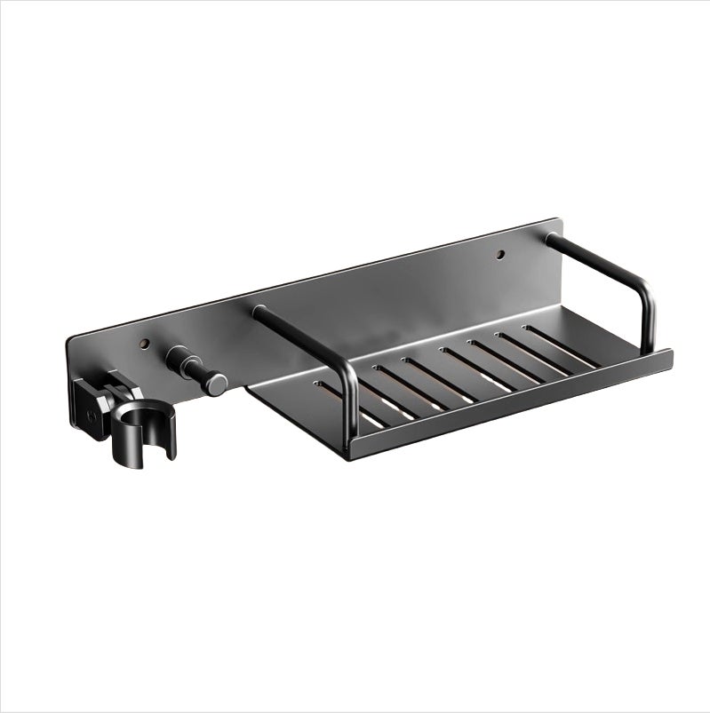 Support De Douche Sans Perçage, Étagère En Aluminium, Modèle À Étagère ...