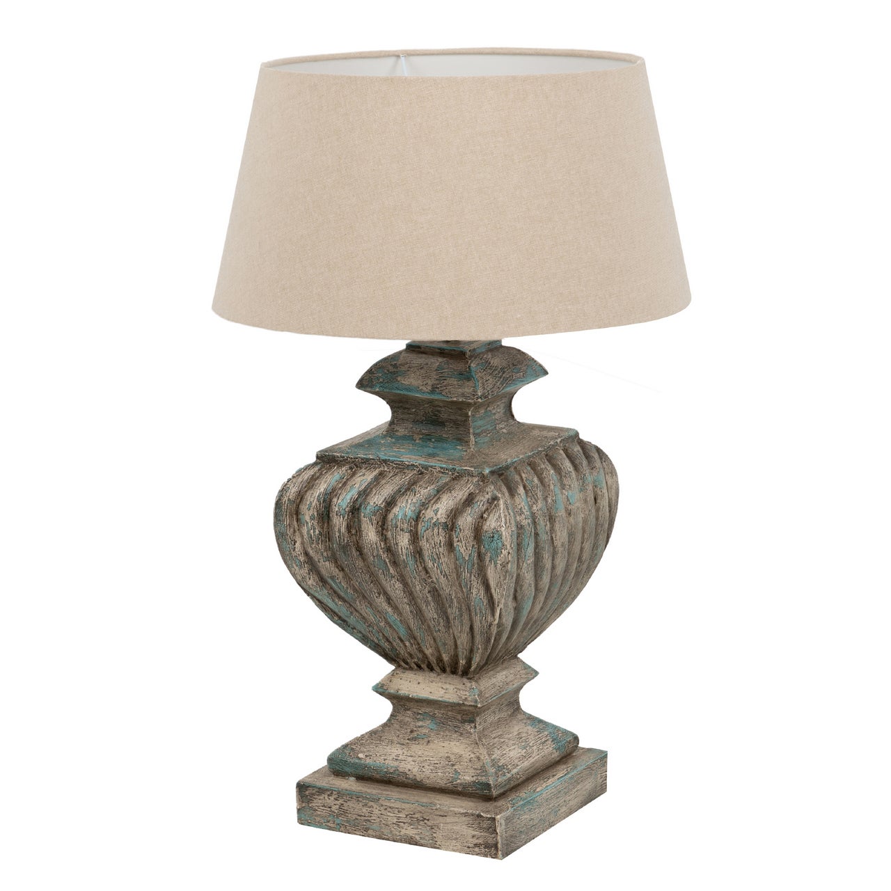 Lampe de table en bois Ladnu 59 x 68 x 69 cm | Leroy Merlin