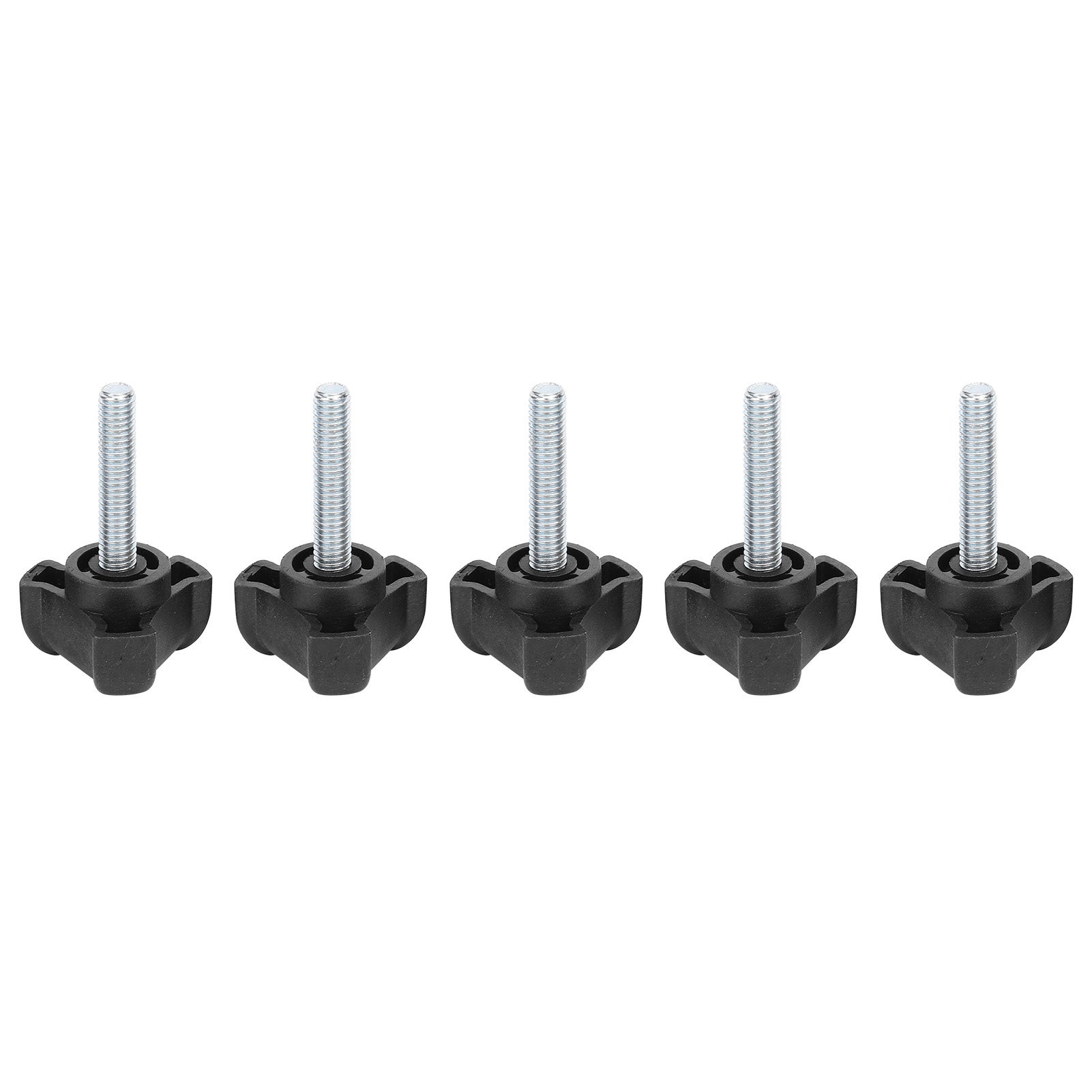 5 piezas M6‑30 mm Tornillo de mariposa Empuñadura de mano Cabeza ...