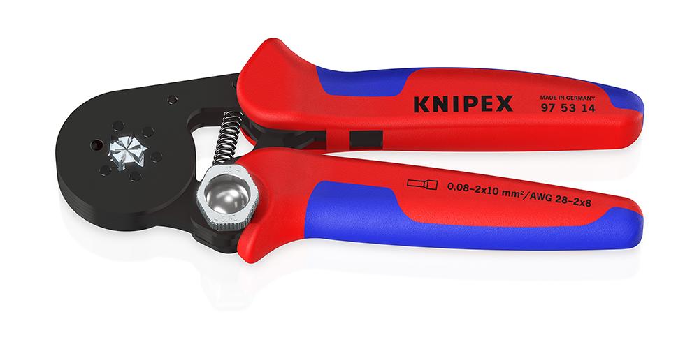 Knipex kp-975314 sb herramienta para engarzar casquillos autoajustables ...