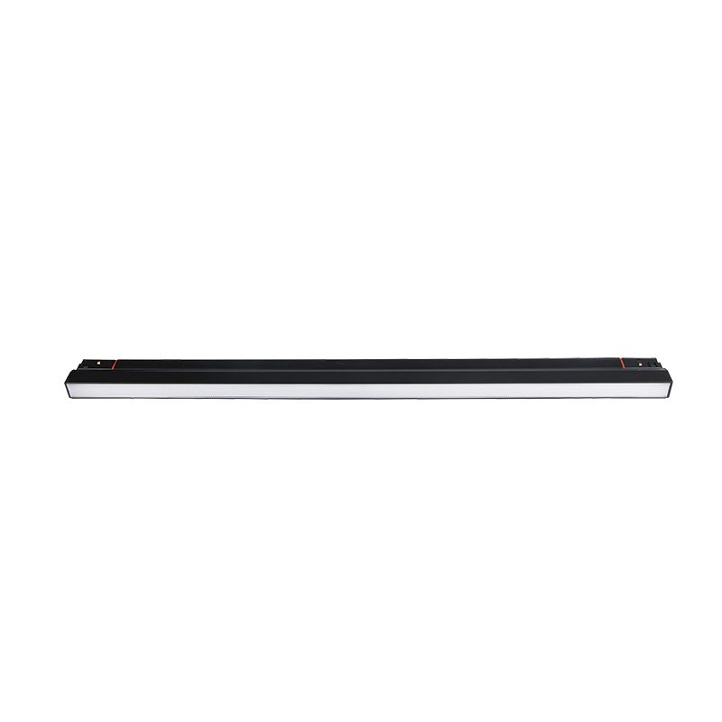 Spot LED Encastrable Magnétique Linéaire 20W 3000K Opale Variable Noir ...