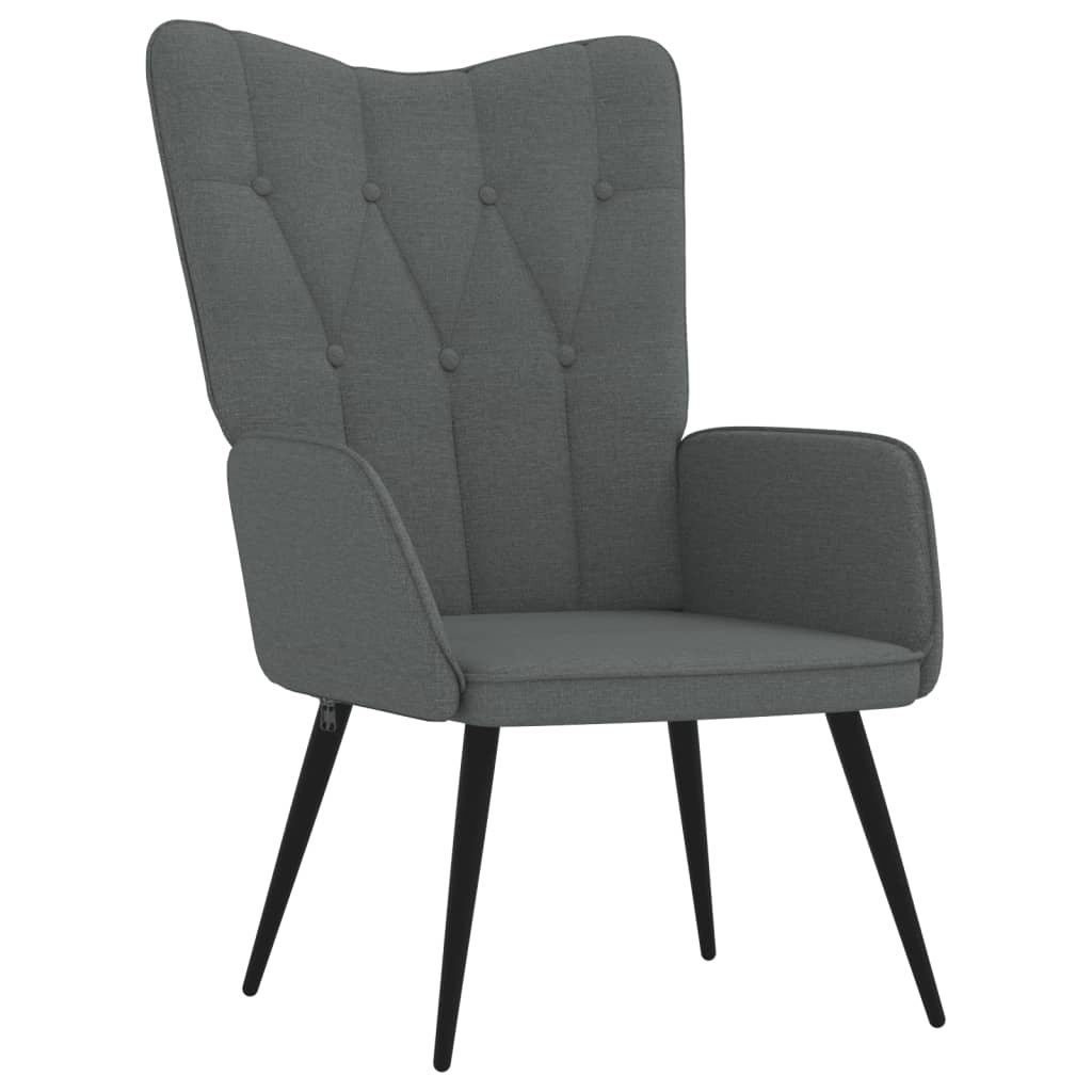 Chaise de relaxation | Fauteuil de relaxation | Chaise de Salon Gris ...