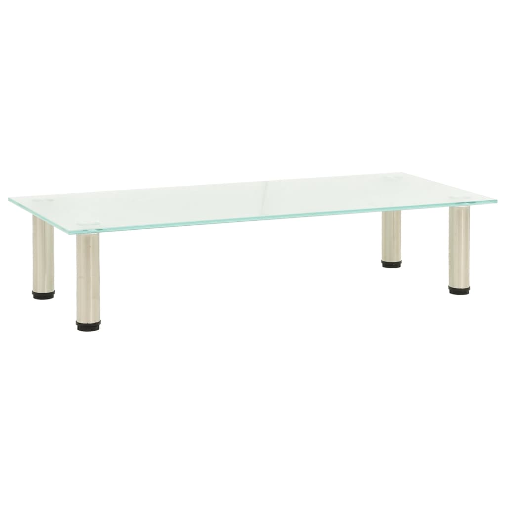 Mueble para TV de vidrio templado esmerilado 80x35x17 cm | Leroy Merlin